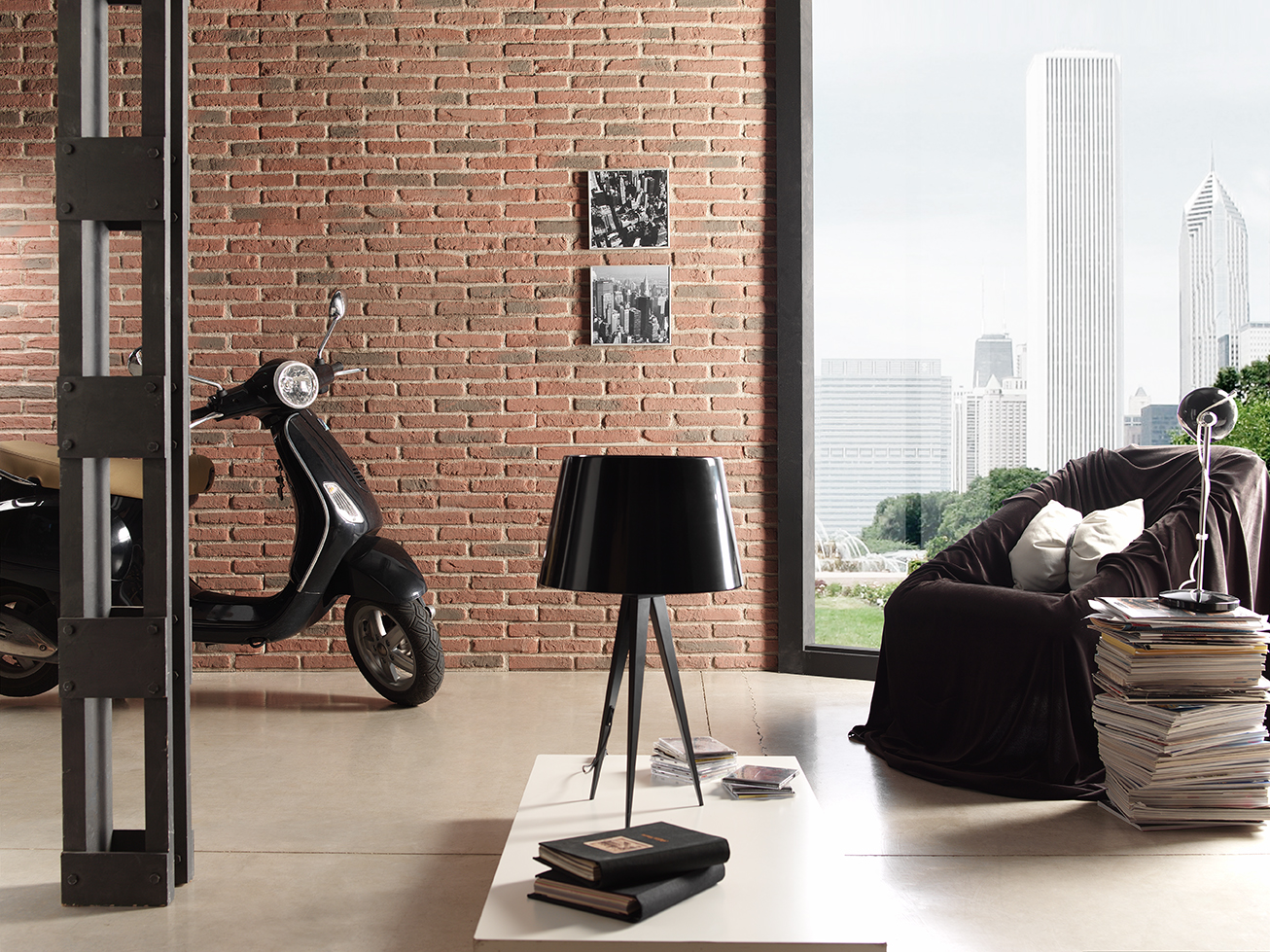 Rustic Brick Panels - Stone Panel